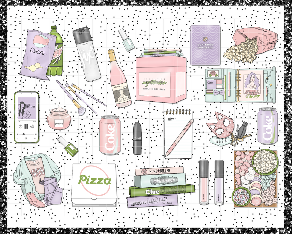 Serial Chiller || Sticker Pack – bellaplanella